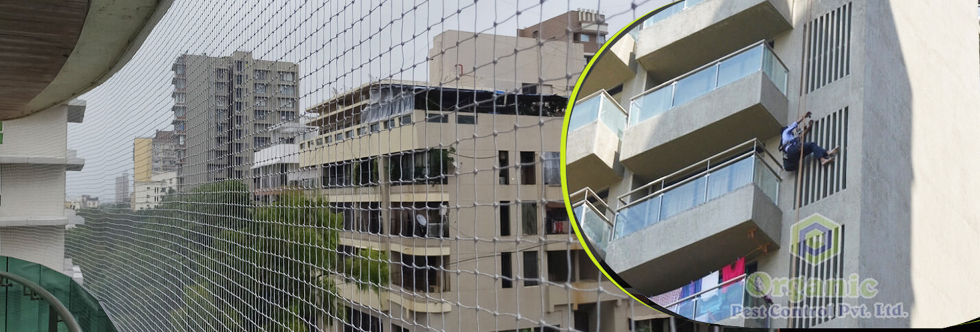 Invisible Grills and Bird Netting in Mumbai | Thane | Pune